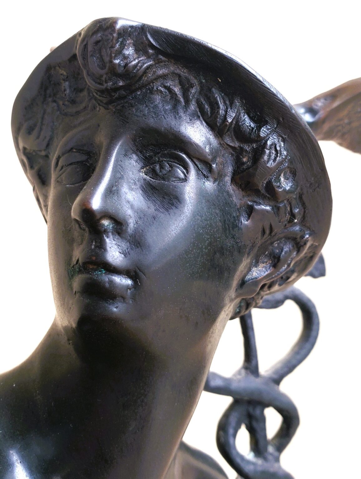 Giambologna Mercurio Escultura Antigua de Antimonio Hermes Manierismo ...